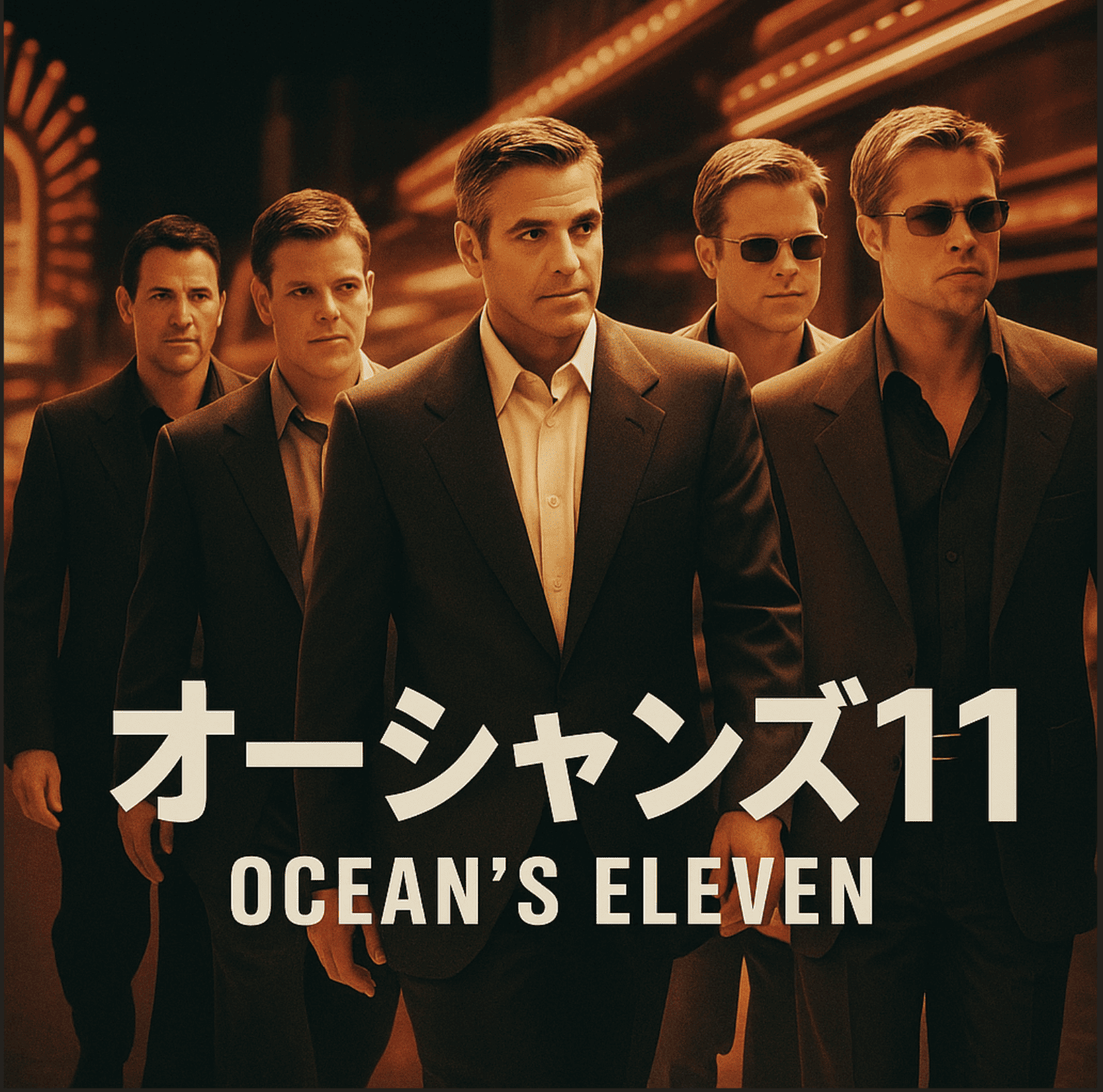 【映画レビュー】『オーシャンズ11』｜豪華キャストとスタイリッシュな犯罪劇の傑作 - Extra-Lab-movie